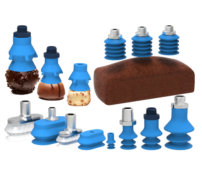 Piab’s new metal detectable food suction cups | Food and Drink Technology