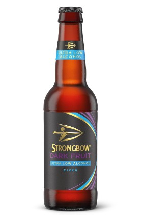 Strongbow dark fruit launches ultra low alcohol version | Food and ...